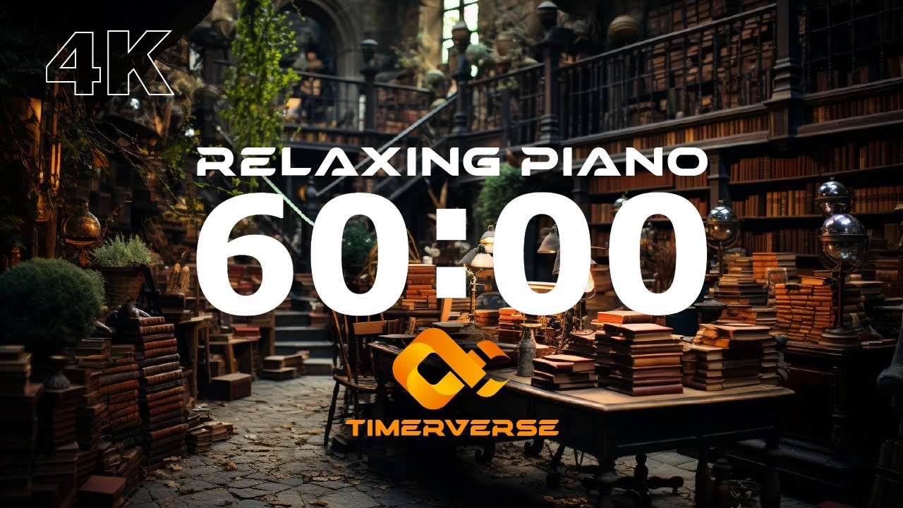 60 Minute Relaxing Piano Music Timer with Alarm ⏰ | #pianomusic # ...