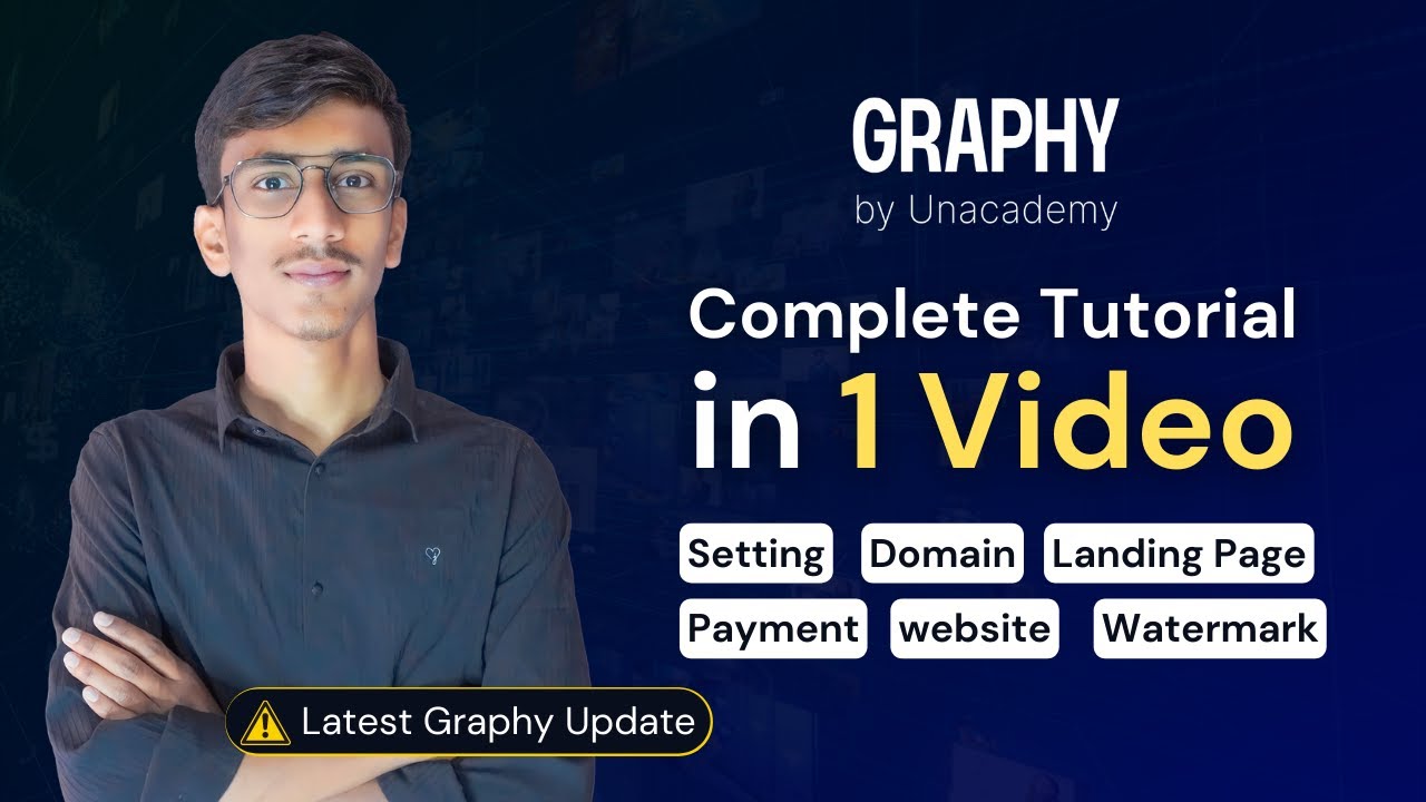 How To Create Website On Graphy Complete Tutorial In 1 Video | Graphy ...
