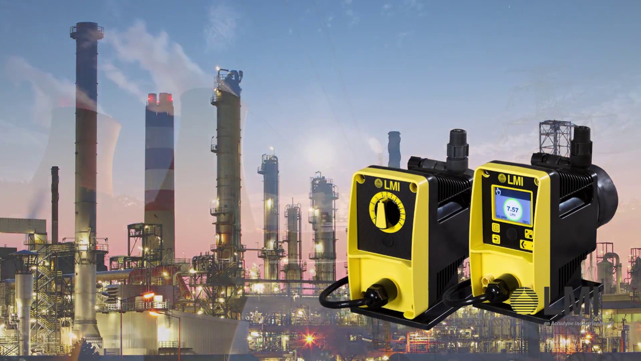 PD Series Chemical Metering Pumps from LMI - YouTube