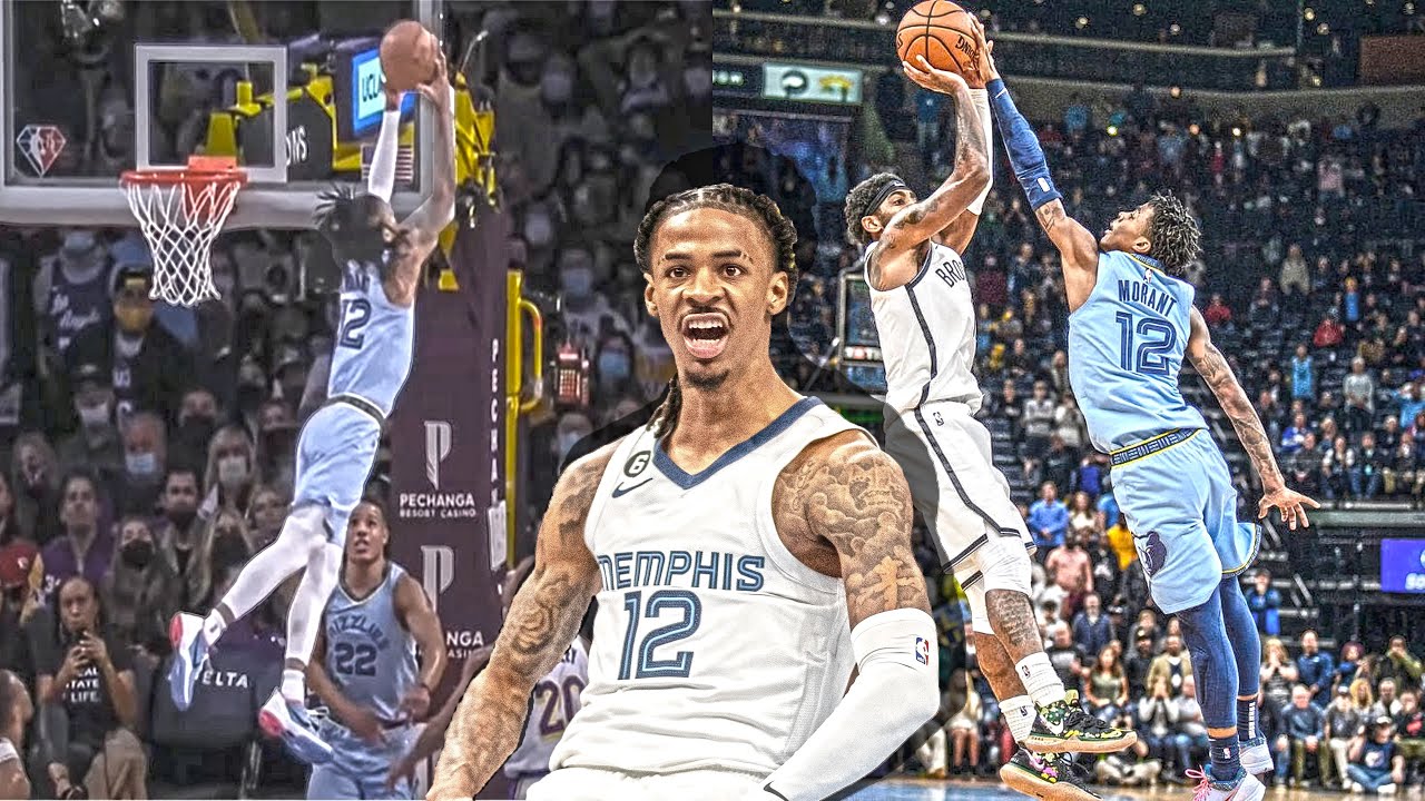 Every Career Ja Morant Block - YouTube