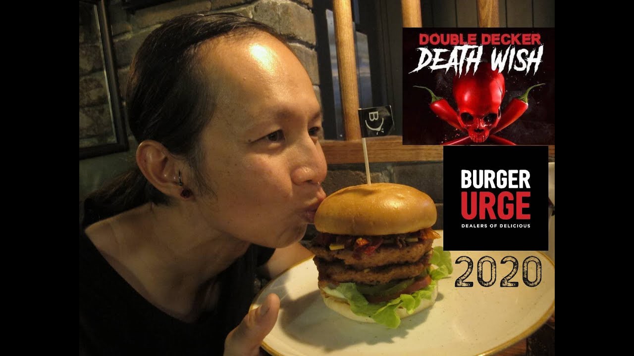Burger Urge: Double decker deathwish challenge 2020 - YouTube