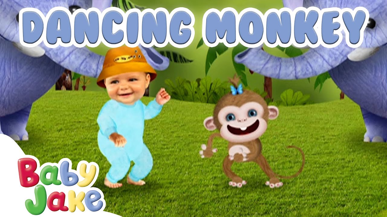 @BabyJakeofficial - Do the Monkey Dance! 🕺💃🙉 | Yoga Month | 45+ MINS ...