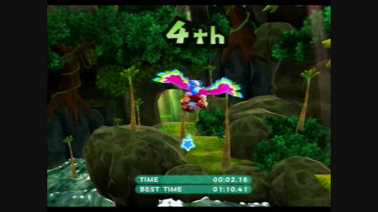 Super Mario Galaxy 2 - Wild Glide Galaxy - Jungle Fluzzard Race - YouTube