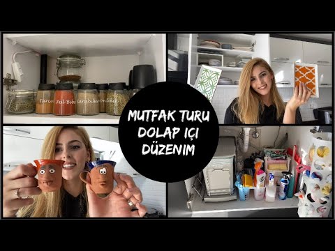 MUTFAK TURU | DOLAP İÇİ DÜZENİM | PART 1