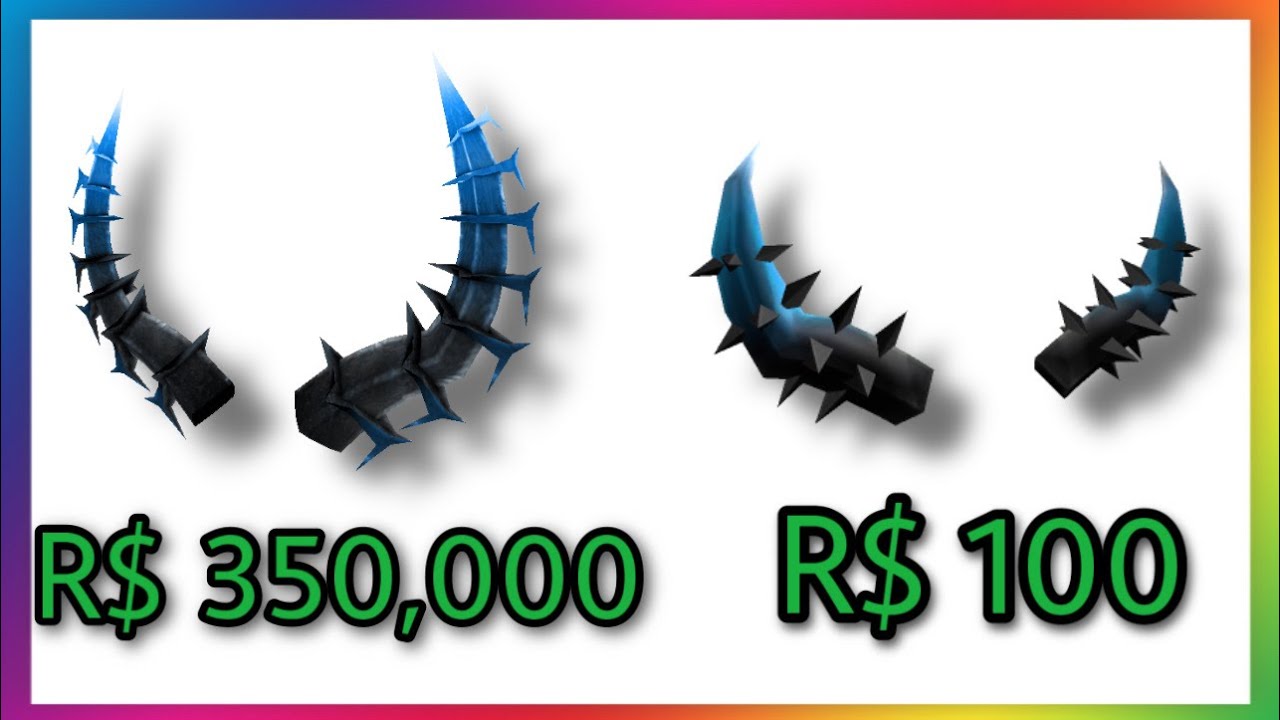 Get Frozen Horns For 100 Robux NOW (MUST GET) - YouTube