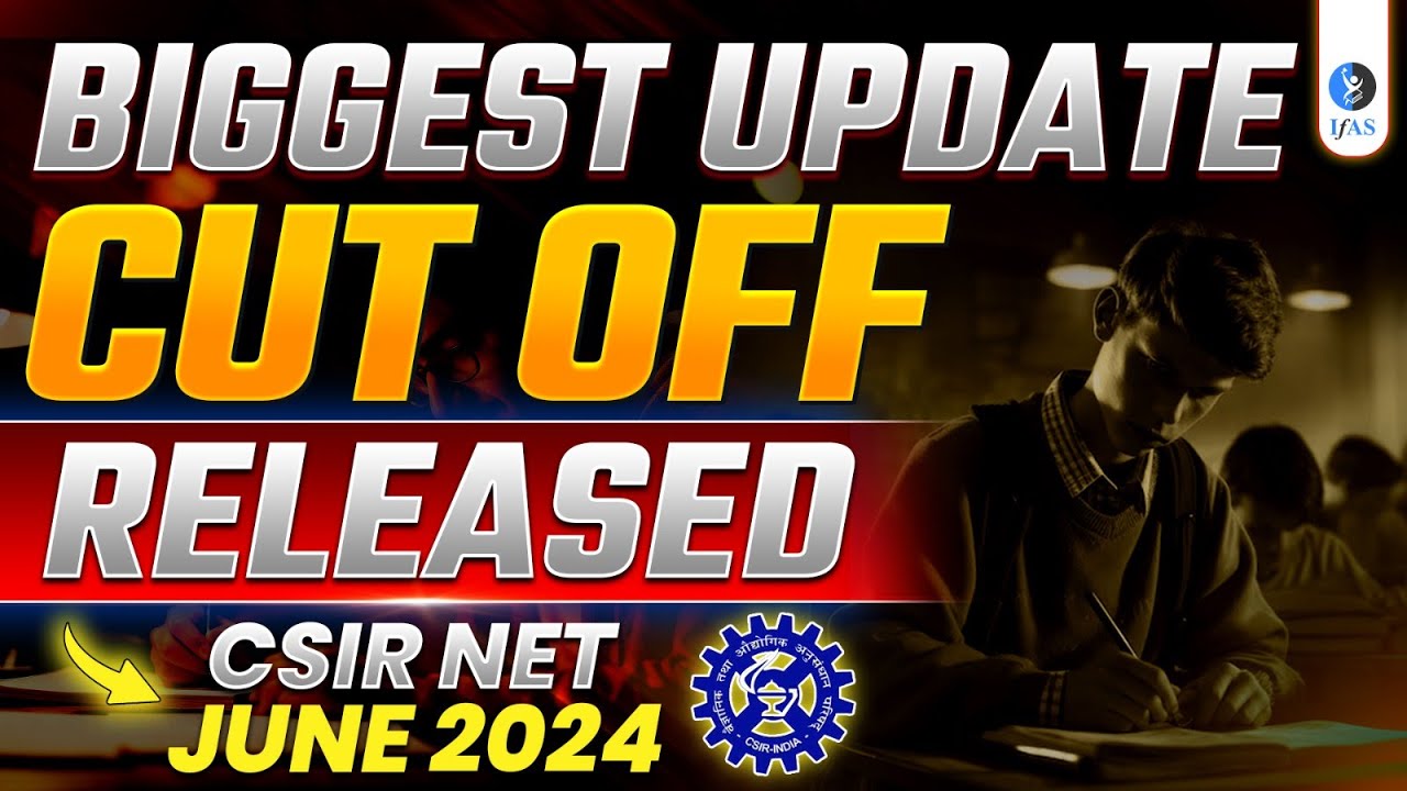 CSIR NET Chemical Science Cut Off - June 2024 | NET Chemistry Cut Off ...