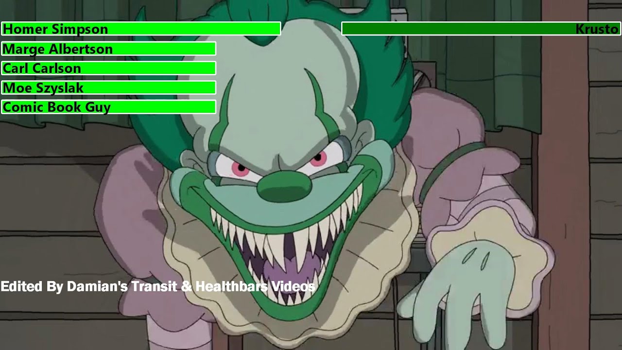 The Losers vs. Krusto (First Fight) with healthbars - YouTube