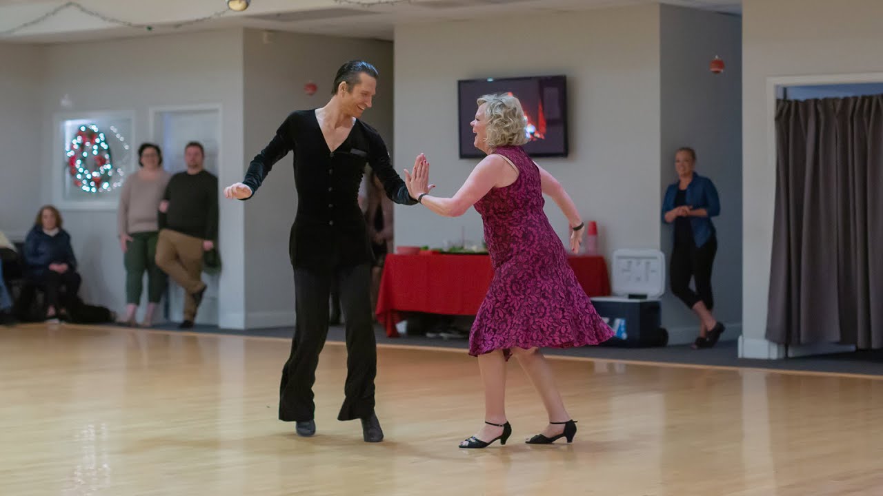 Swing Show Dance at Ultimate Ballroom Dance Studio - YouTube
