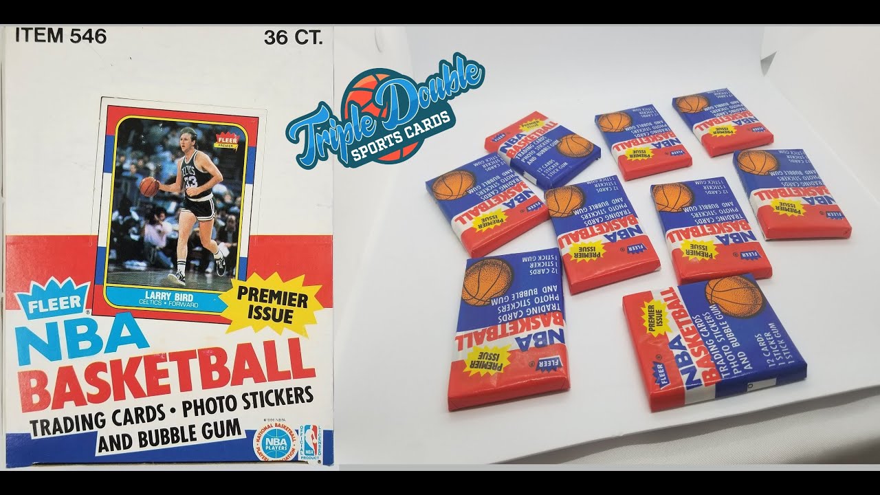 1986-87 Fleer Basketball Unopened box. Nervous time😰as we get set to ...