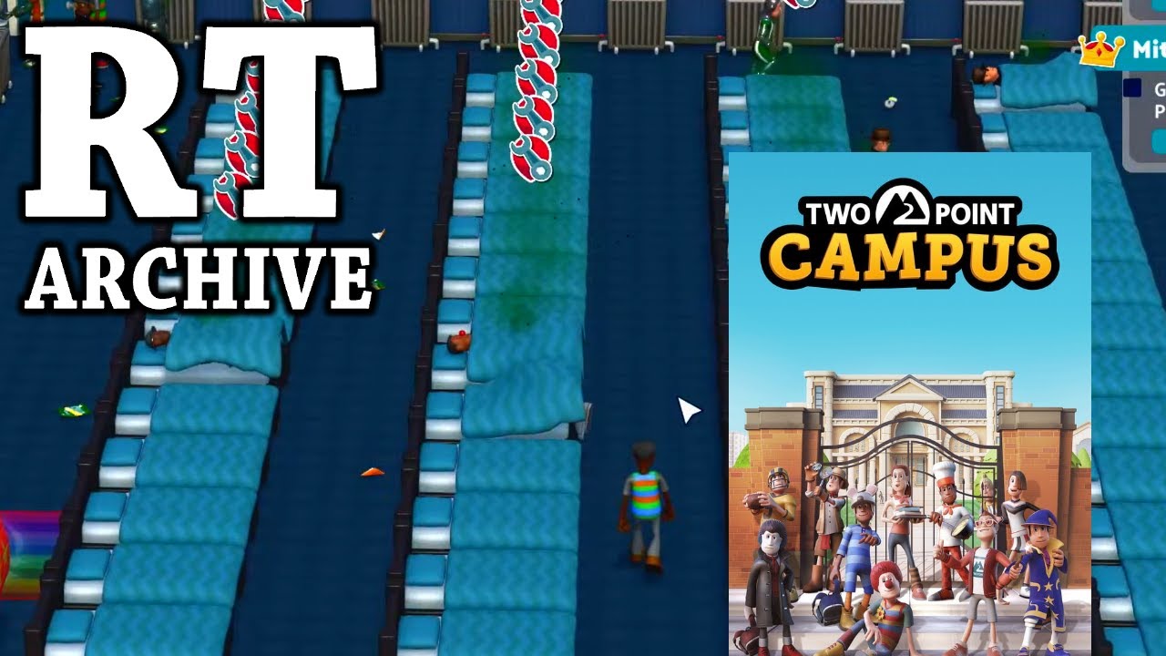 RTGame Streams: Two Point Campus [1] - YouTube
