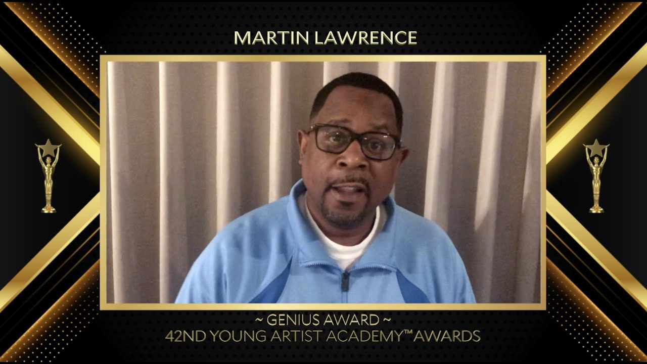 Martin Lawrence: Genius Award - 42nd Young Artist Academy™ Awards - YouTube
