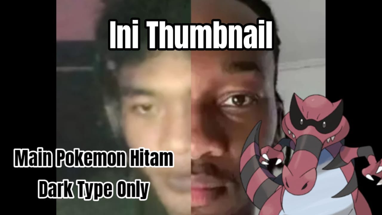 Pokemon hitam2 Dark Type Only #Lupa - YouTube
