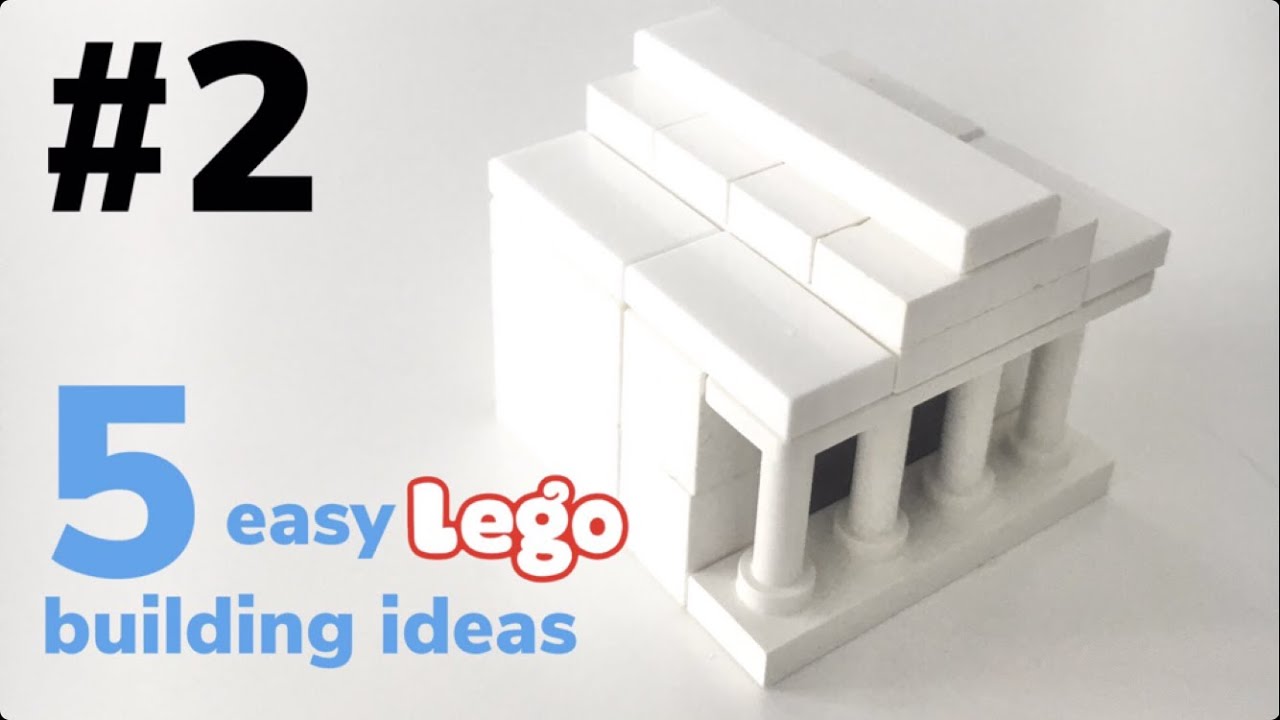 #2 five easy Lego building ideas - YouTube