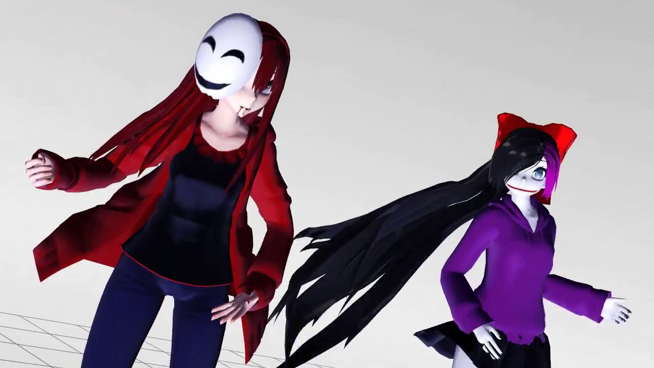 [mmd] Scream (Motion DL) - YouTube