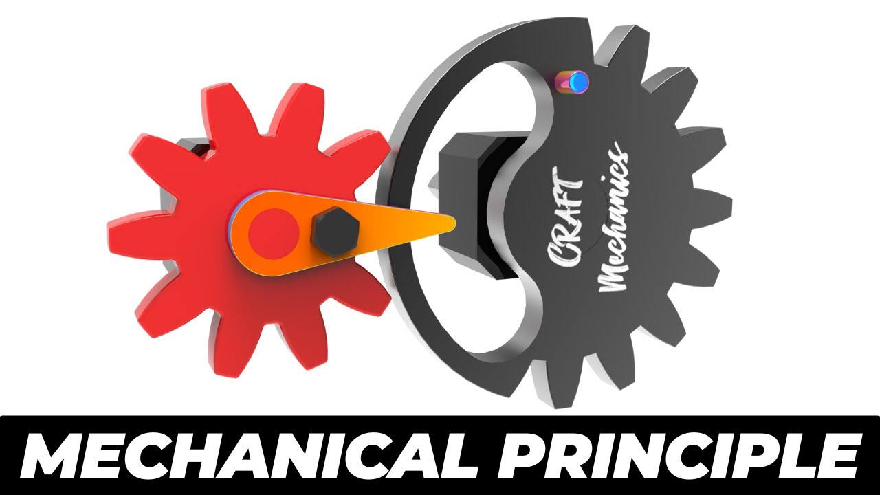 Mechanical Principle - Intermittent Motion Gear 2 - YouTube