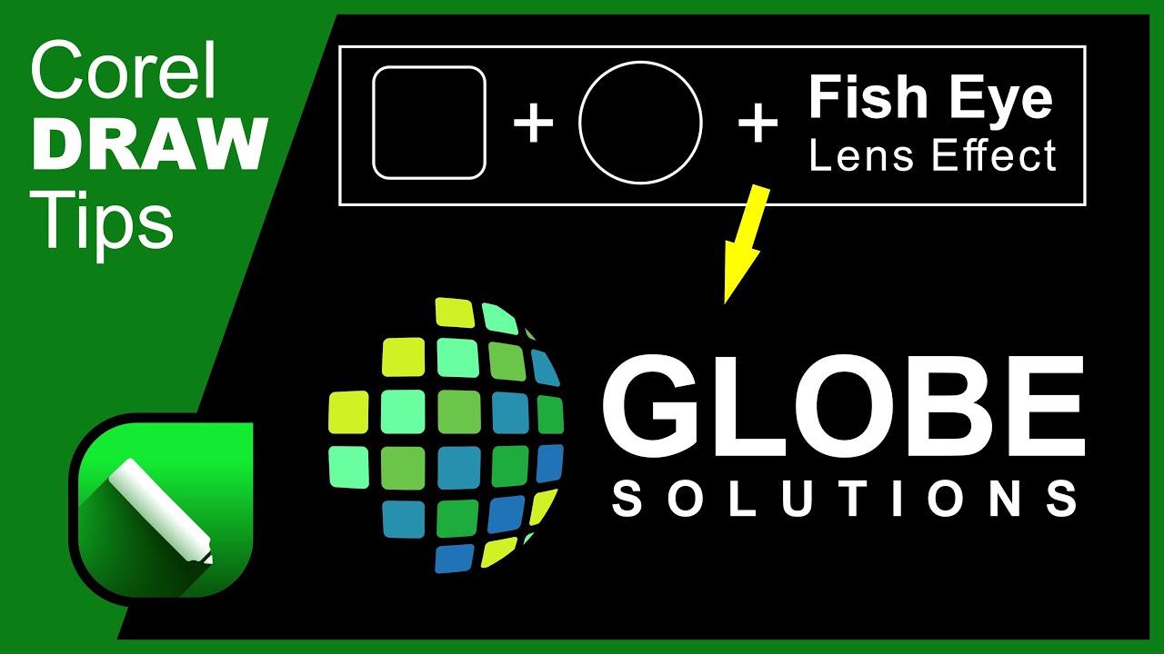 Master the Fish Eye Effect for a Striking Vector Logo in CorelDRAW! - YouTube