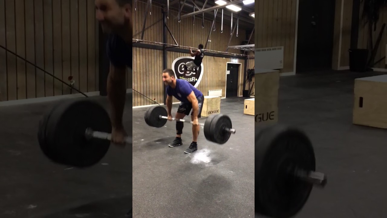 2 clean pulls + 1 Power clean - YouTube