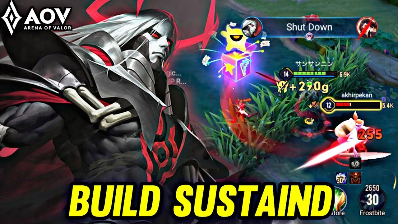 AOV : VOLKATH GAMEPLAY | BUILD SUSTAIND - ARENA OF VALOR LIÊNQUÂNMOBILE ...