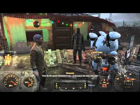 Fallout 4 - Man Marries Robot - YouTube