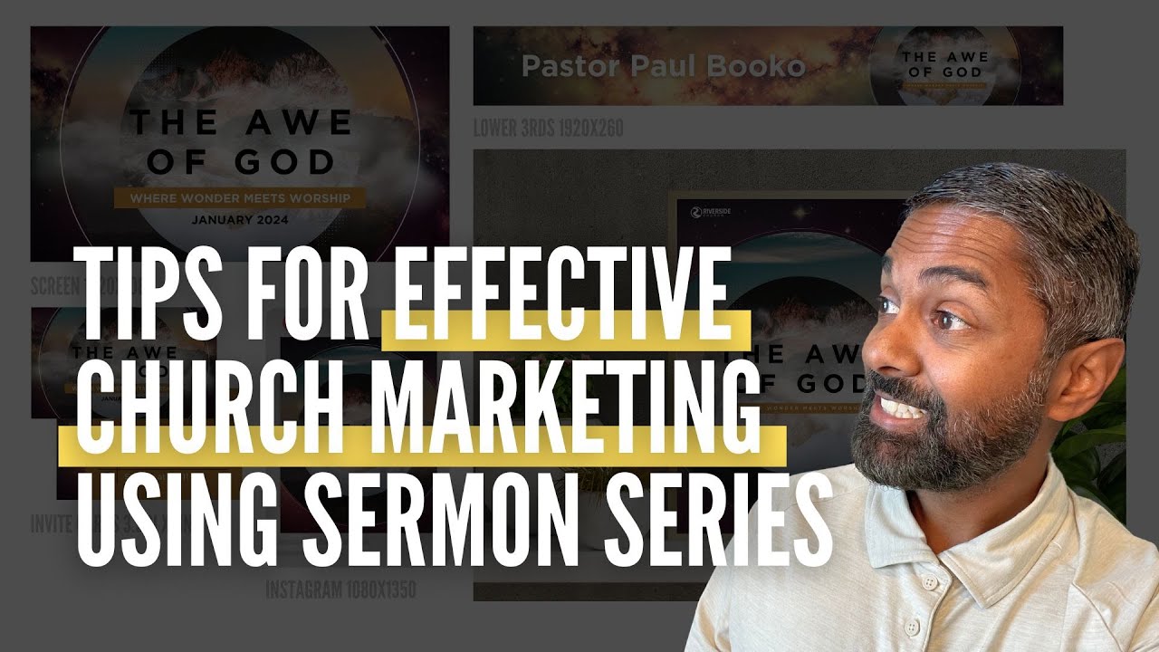 Church marketing plan using sermon series connect with your city - YouTube