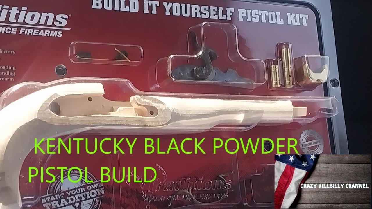 KENTUCKY BLACK POWDER PISTOL BUILD BY TRADITIONS PERFORMANCE FIREARMS ...