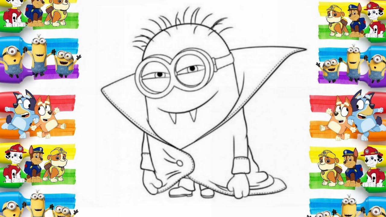 How to Draw Minions | Easy Step by Step Drawing - YouTube