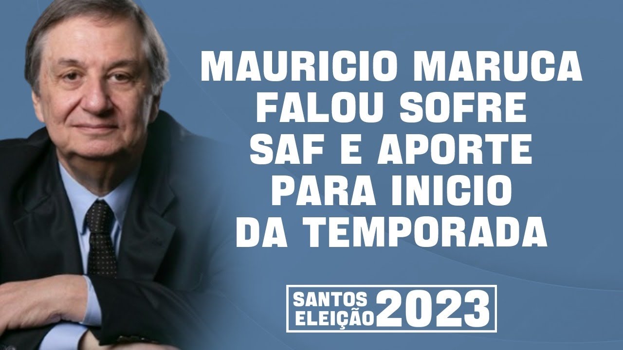 Mauricio Maruca falou sofre SAF e aporte para inicio da temporada - YouTube