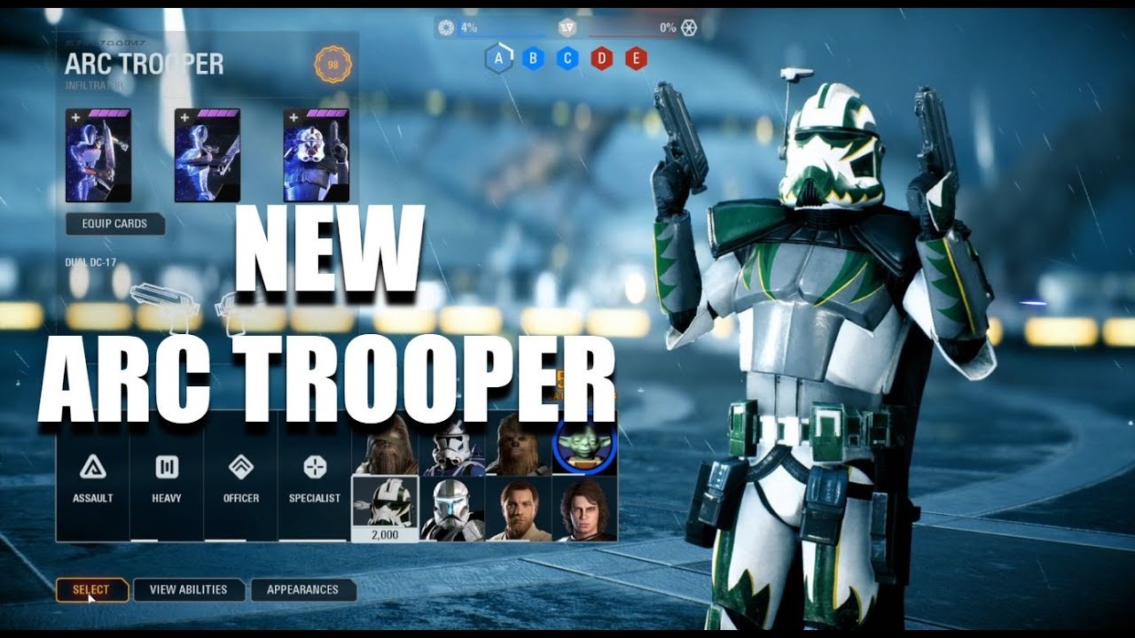 NEW ARC TROOPER SKINS!! | Supremacy - Star Wars Battlefront II - YouTube