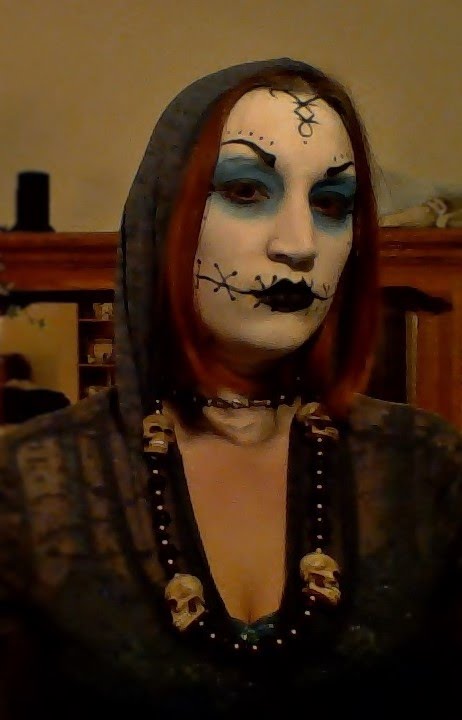 Voodoo Priestess Makeup