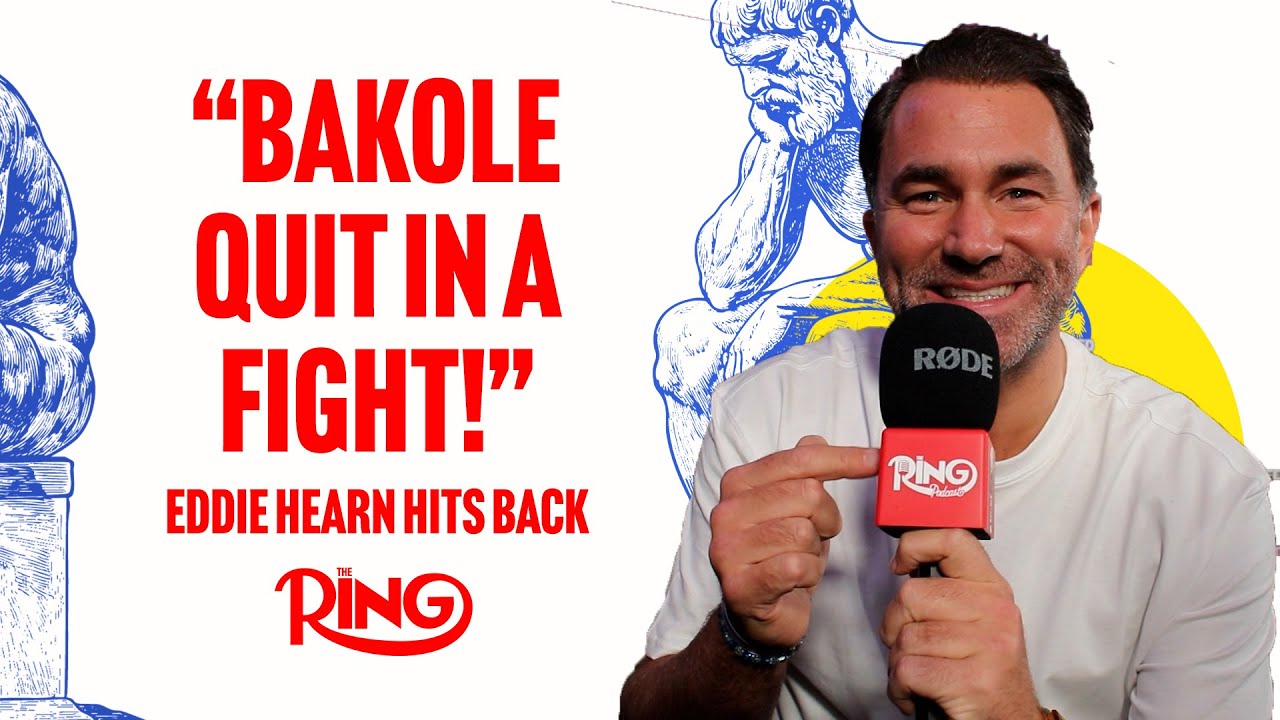 "YOU'RE A MORON!" - Eddie Hearn LOSES IT At Anthony Joshua Critics ...