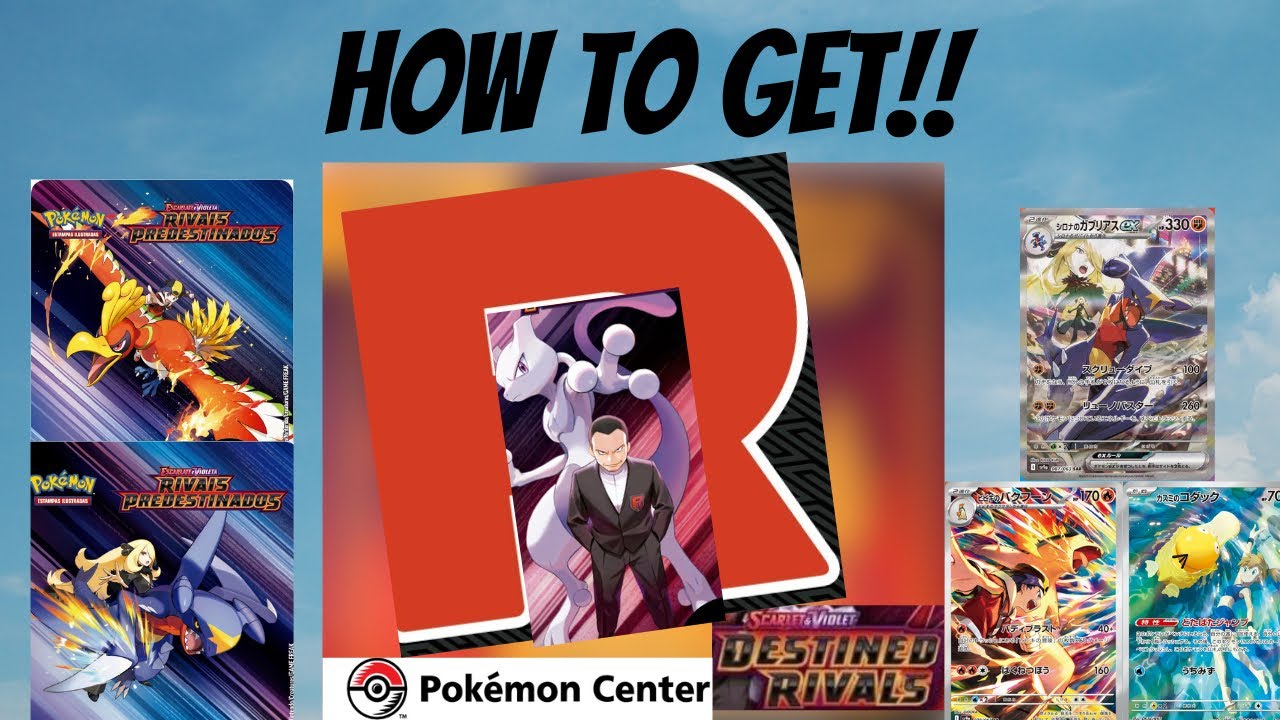 How To Get Destined Rivals Pokémon Center ETB!! - YouTube