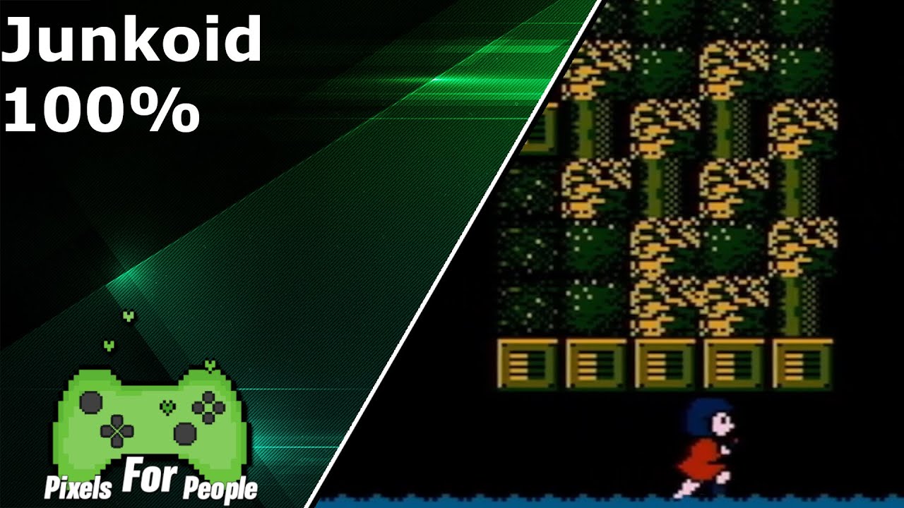 Pixels for People 2023 - Junkoid (100%) by LinkaMeister - YouTube