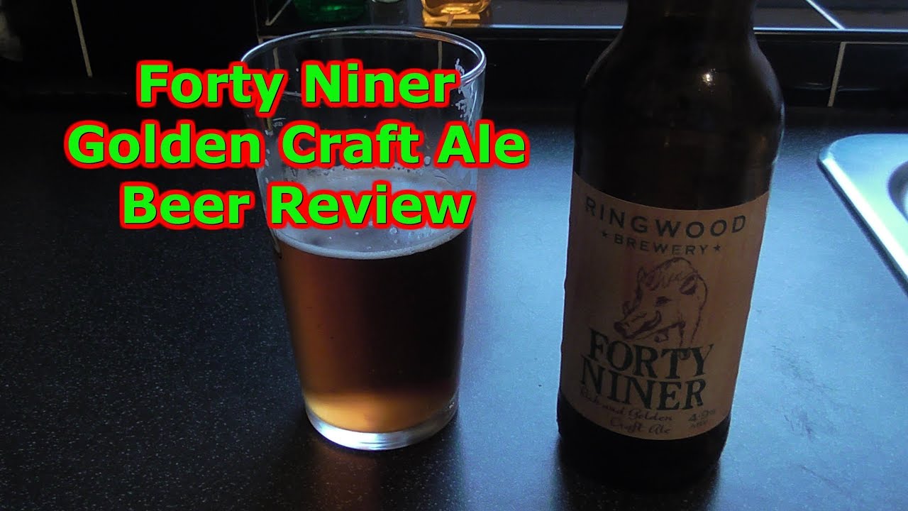 Forty Niner Golden Craft Ale Beer Review #72 Homebrew Beer - Brew Insight