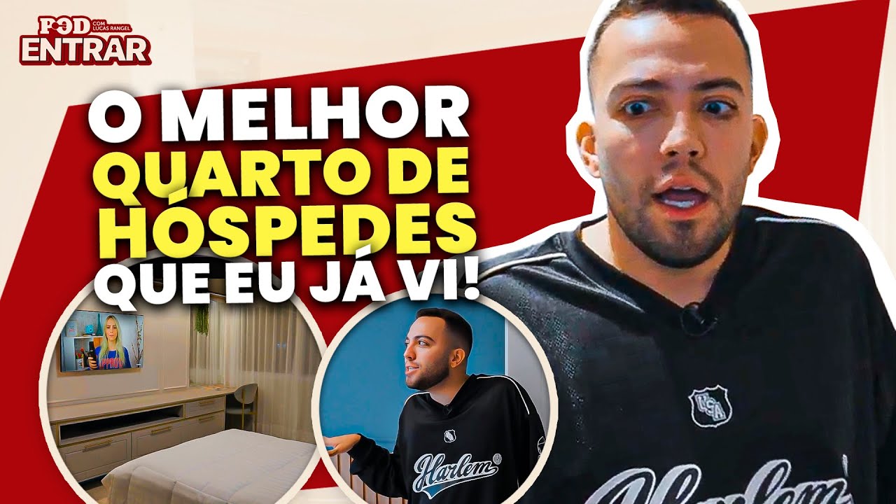 LUCAS RANGEL fica IMPRESSIONADO com a REFORMA ÍNCRIVEL desse APÊ ...