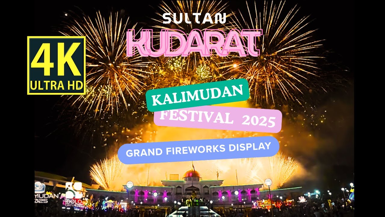 Sultan Kudarat Kalimudan Festival 2025 Grand Fireworks Display - YouTube