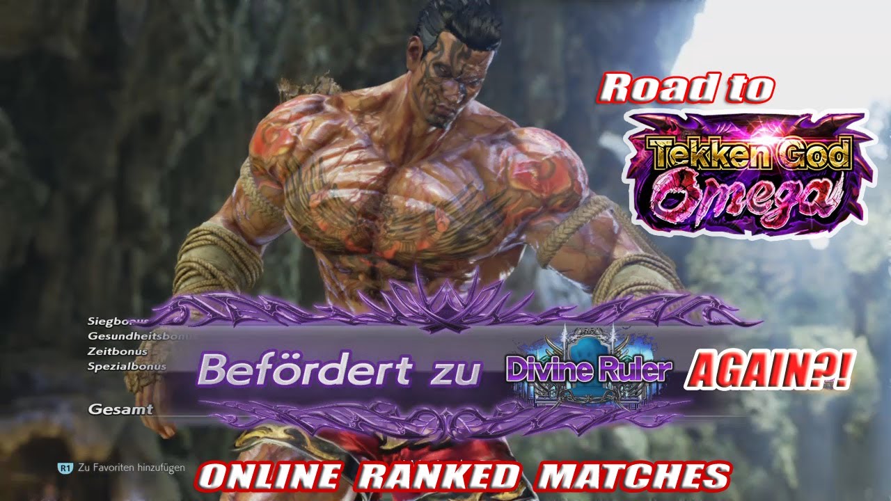 Tekken 7 Fahkumram Online Ranked Matches | Road to Tekken God Omega #7 ...