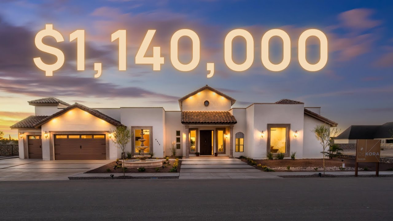 Step Inside This STUNNING $1.1M Luxury Spanish Contemporary Home! - YouTube