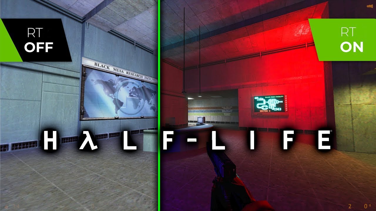 Half Life 1 - Ray Tacing MOD On/ Off Comparison | RTX 4090 - YouTube
