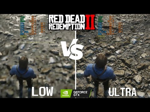 Red Dead Redemption 2 Low vs Ultra Graphics Texture Test on GTX 650 2GB ...