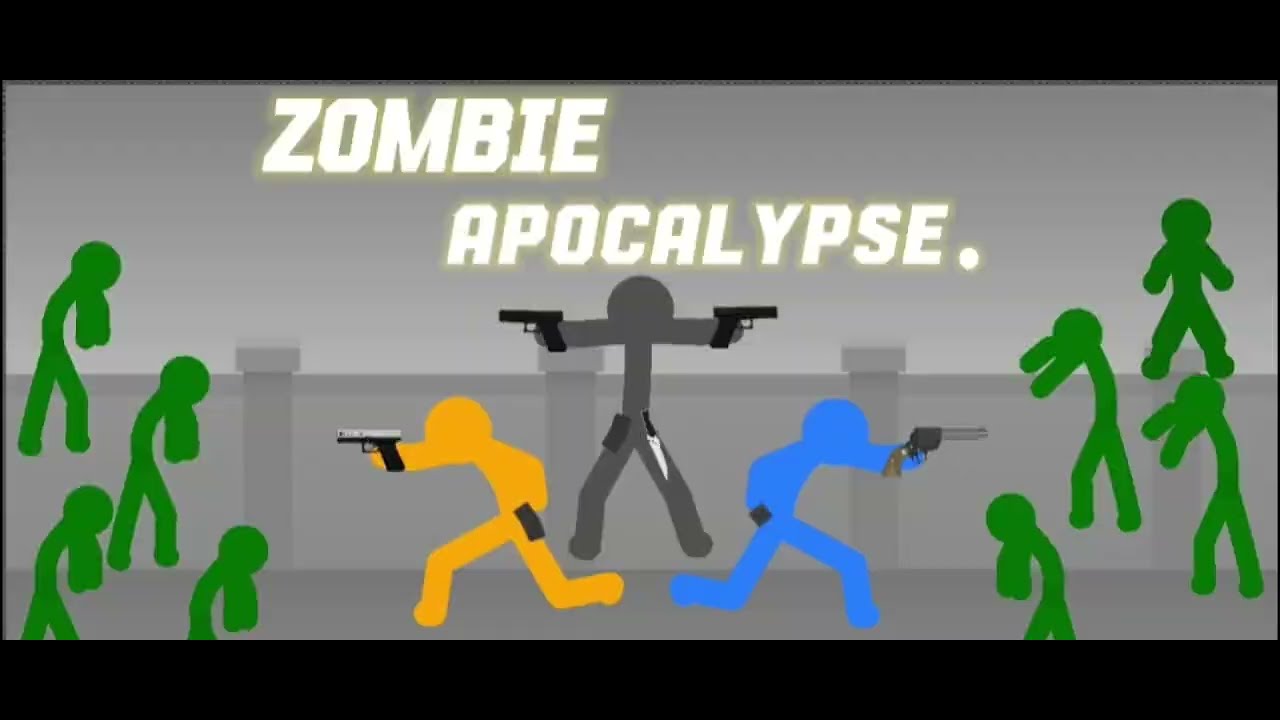 Zombie Apocalypse Last Part | Stick nodes animation - YouTube