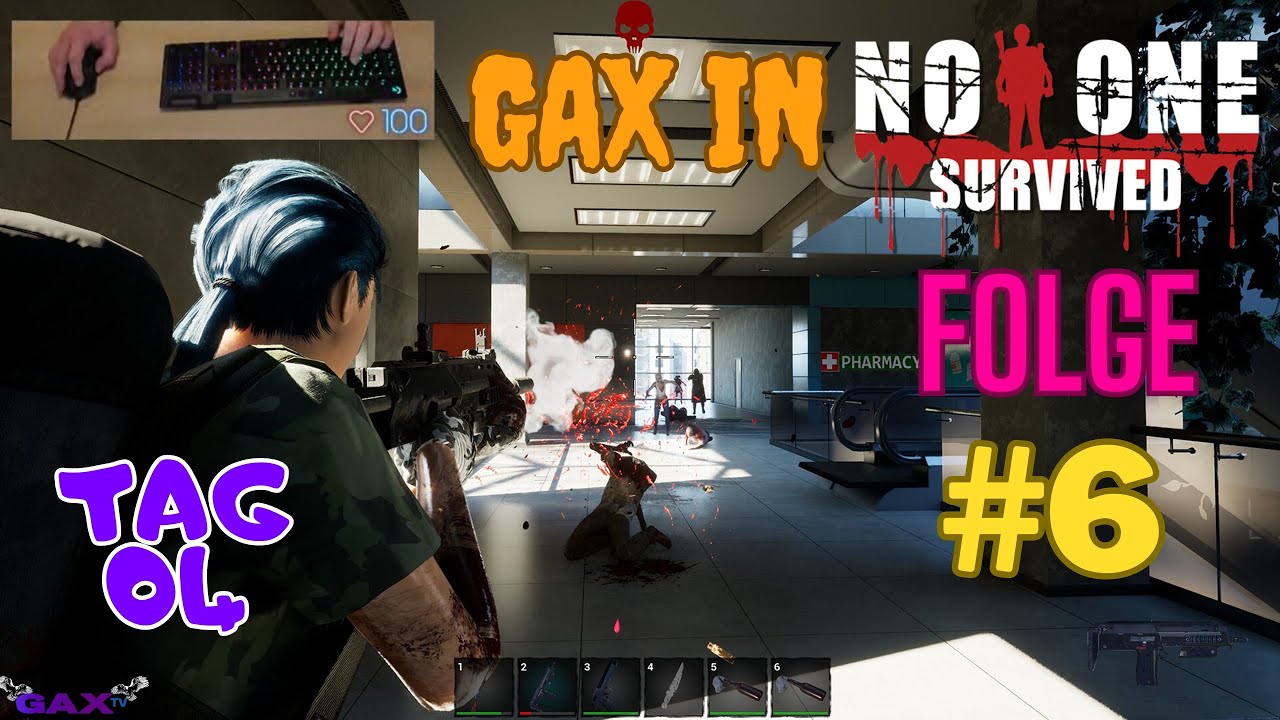 Gax in No One Survived - Tag 04 Folge 06 - mit Herathos - geiles Zombie ...