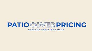 Your Patio Cover Price