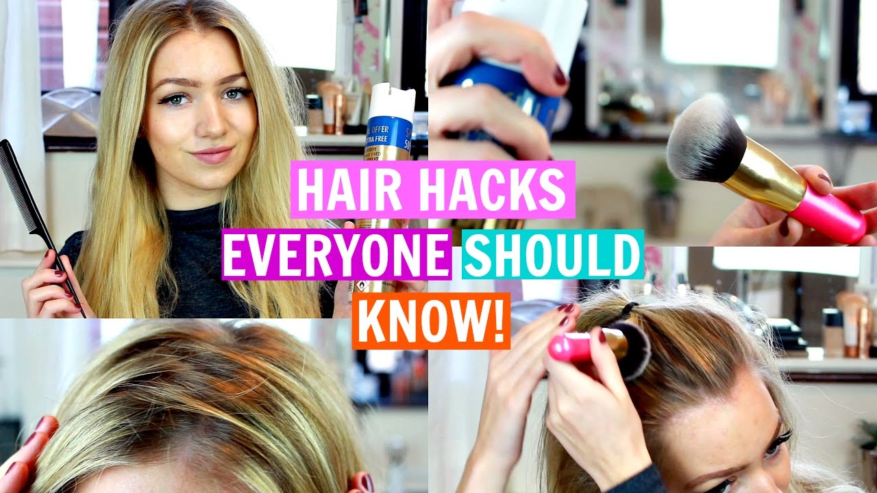 Top hair hacks everyone should know - YouTube