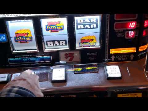 Live play SIZZLING SEVENS SLOT MACHINE SIZZLING 7'S - YouTube