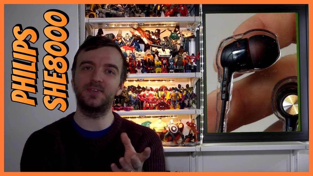 Philips SHE8000 10 in-ear Headphones Review - YouTube
