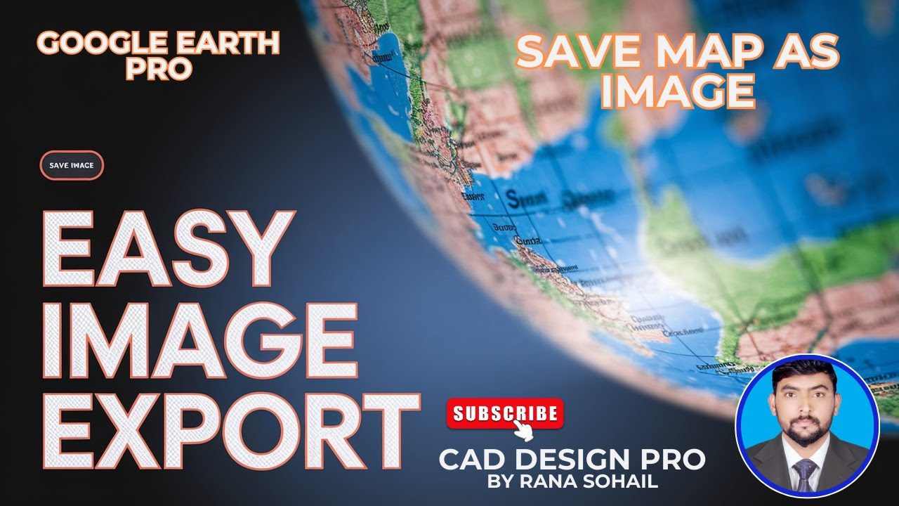 How to Save Google Earth Map as Image with Legends & Scale Bars to Your ...