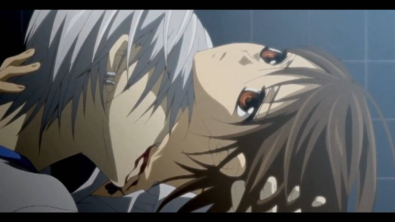 Vampire Knight Yuki And Zero Bite