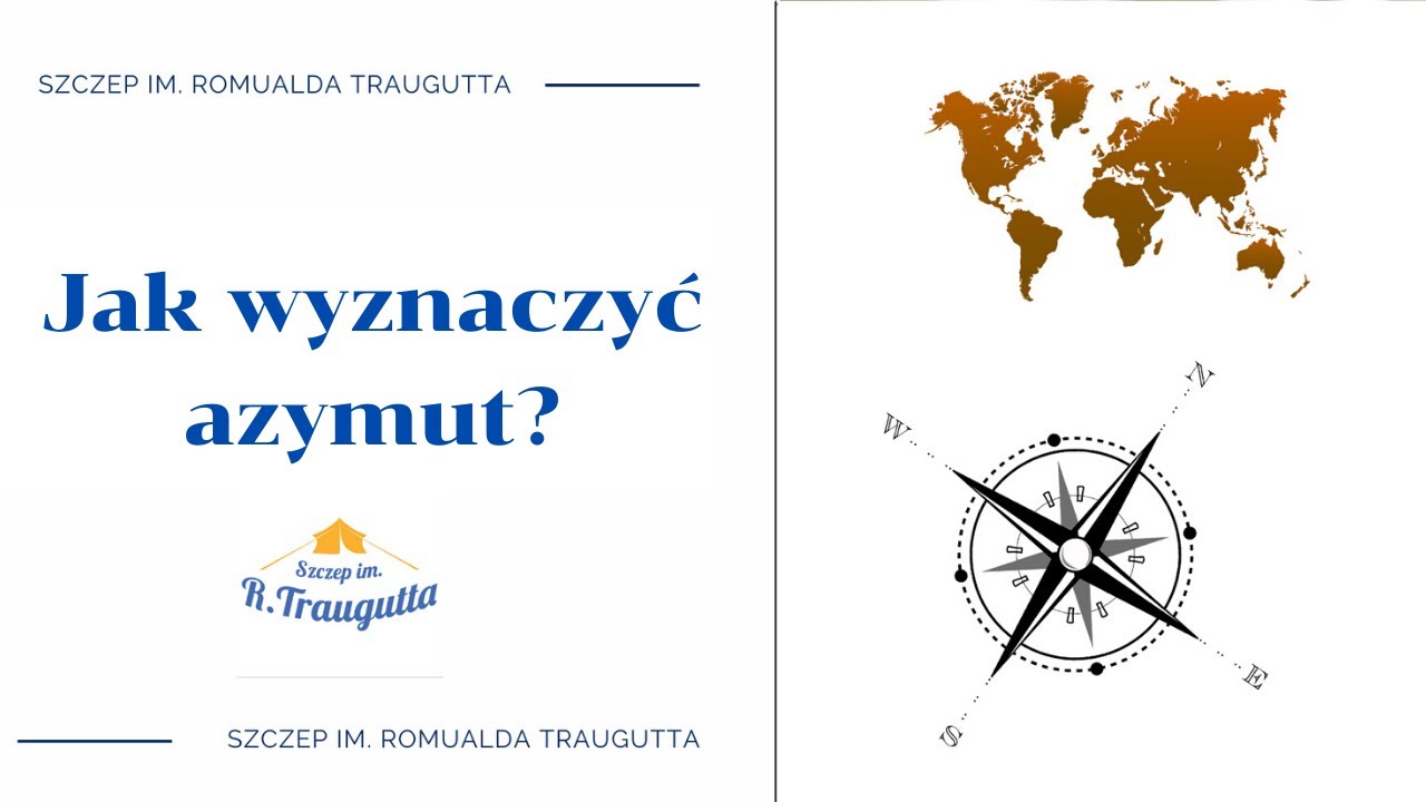 Jak wyznaczyć azymut? - YouTube