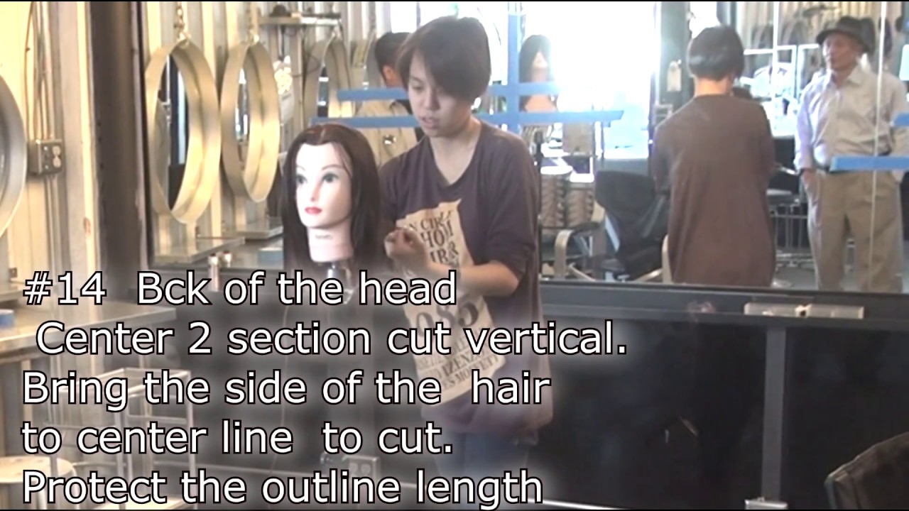 Boot camp haircut Round Layer cut - YouTube