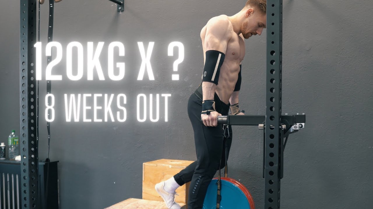 Another Weighted Dip PR || 8 Weeks Out - YouTube